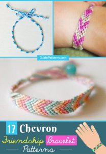 17 Chevron Friendship Bracelet Patterns - Guide Patterns