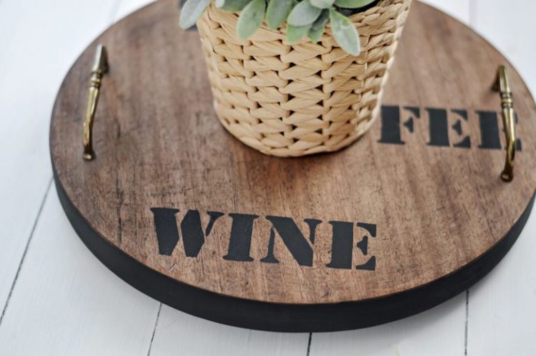 14 Ways to Make a DIY Lazy Susan - Guide Patterns