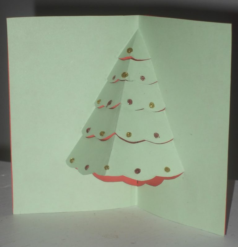 20+ Ways to Make Pop Up Christmas Cards - Guide Patterns