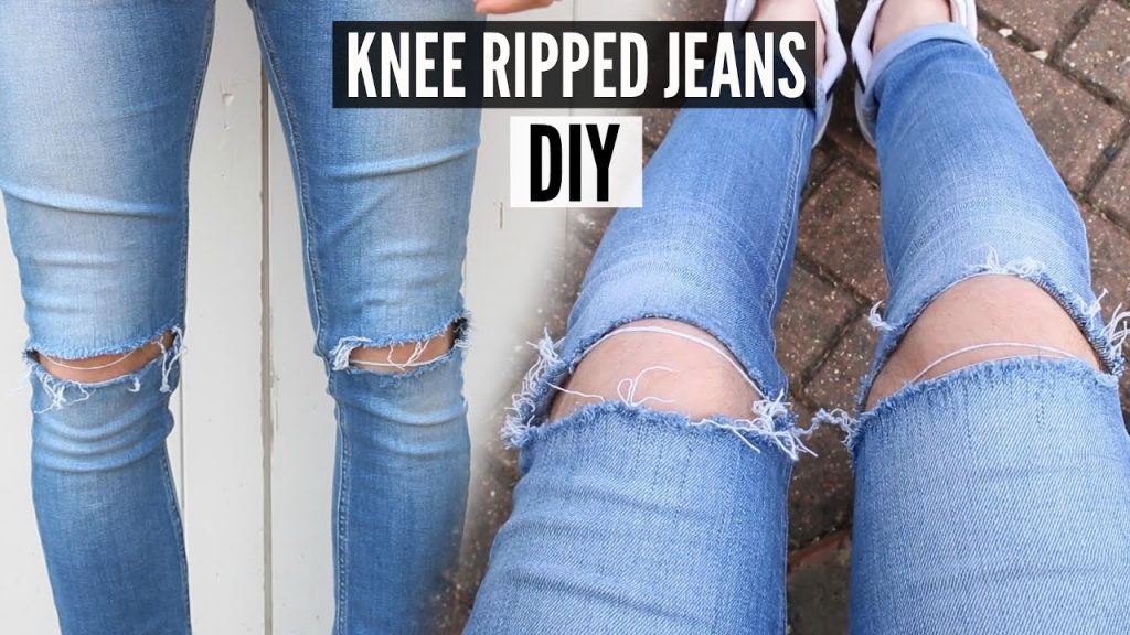 21 + DIYs to Make Ripped Jeans for Men and Women - Guide Patterns