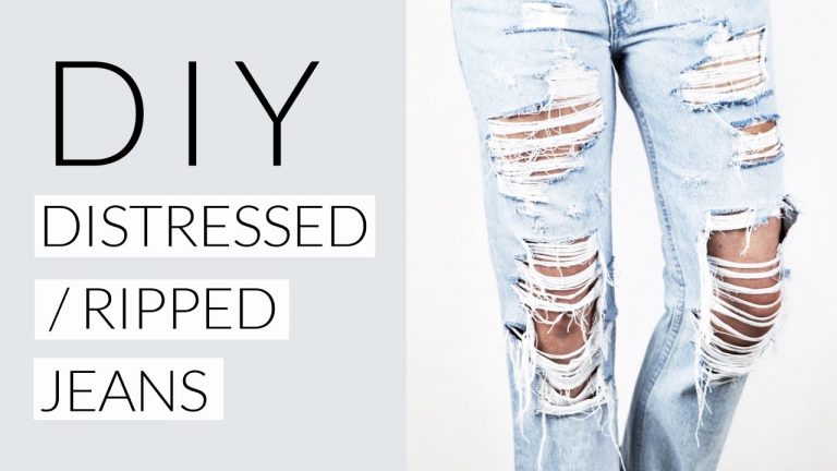 How to Make Painted Jeans: 7 DIYs and Ideas | Guide Patterns