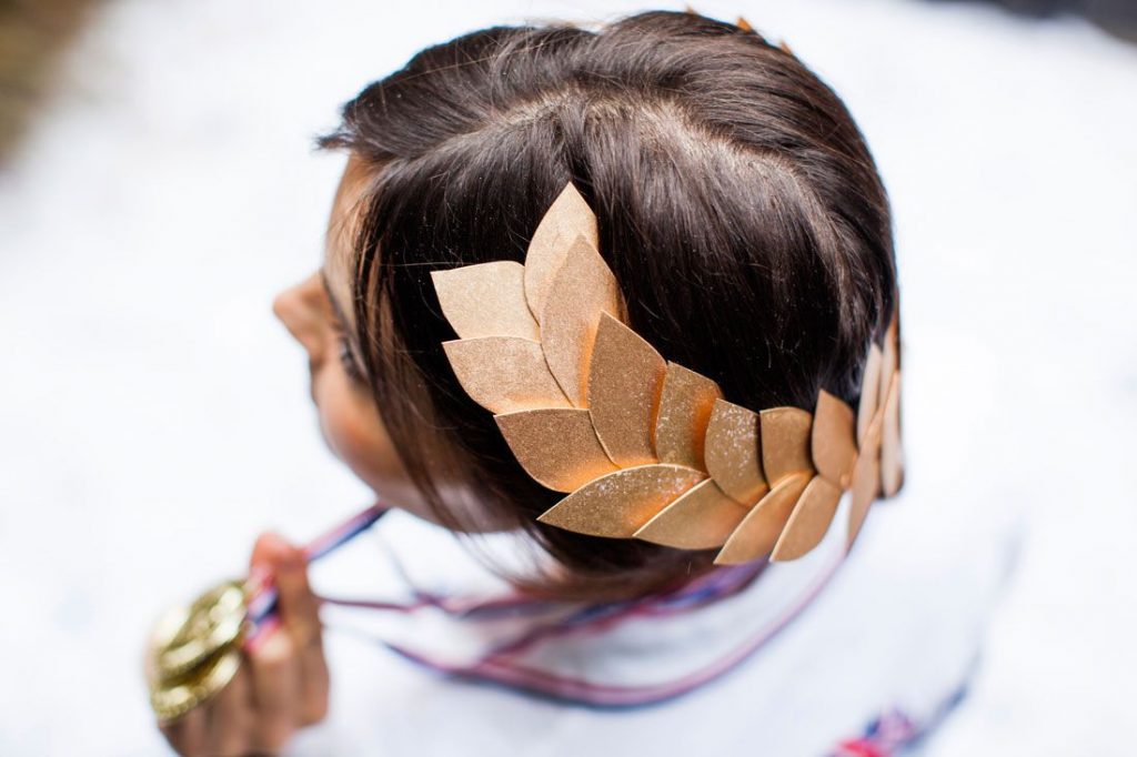 21+ DIYs to Make a Leaf Crown (Leaf Headband) - Guide Patterns