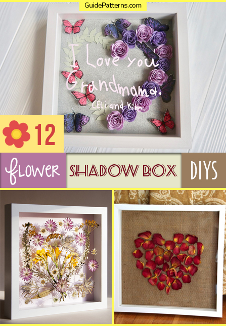 Rolled Paper Flower Shadow Box | Best Flower Site