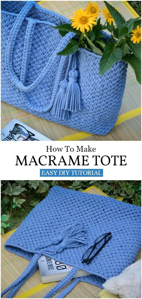 17 + DIY Patterns to Make a Macrame Bag - Guide Patterns