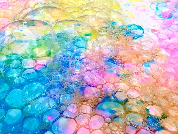 10 Ways to do Bubble Painting - Guide Patterns